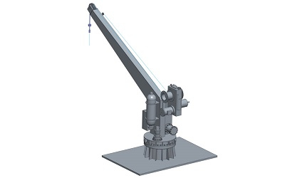 Operating and Use of the Single Arm Davit - New Marine